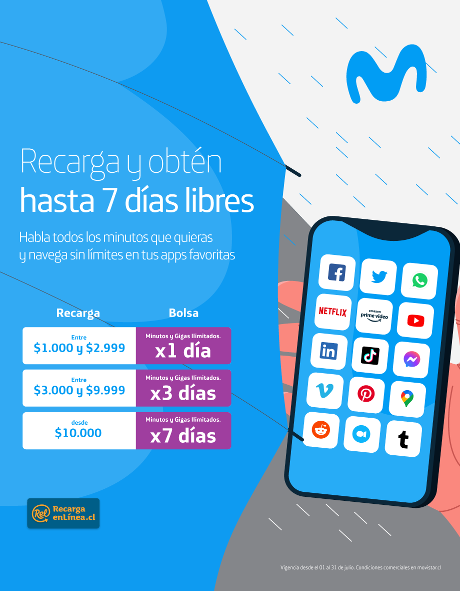 Recargaenlinea.cl Mas rapido y facil imposible.